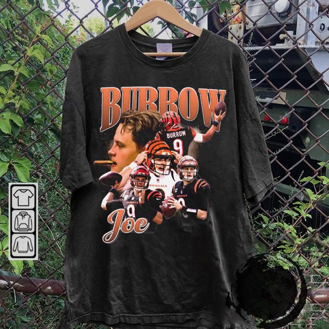 Joe Burrow Vintage 90s Graphic Style T-shirt, Joe Burrow Shirt, Vintage ...