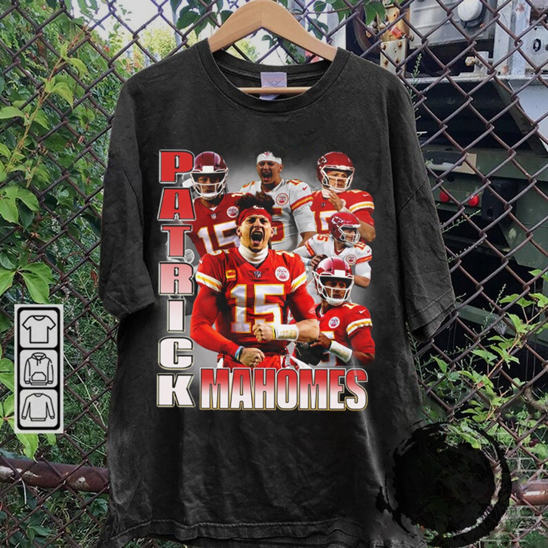 Patrick Mahomes Vintage 90s Graphic Style T-shirt, Patrick Mahomes ...