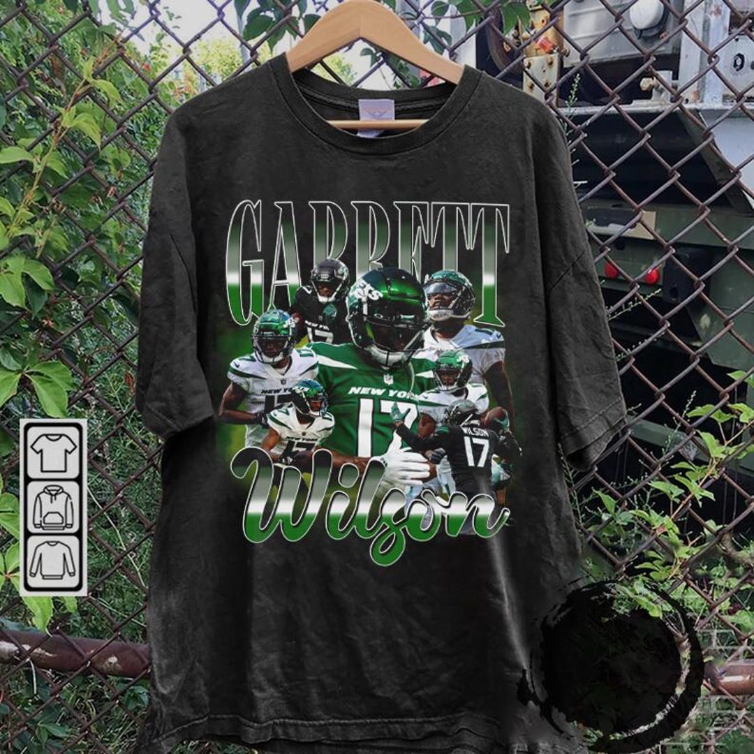 Garrett Wilson Vintage 90s Graphic Style T-shirt, Garrett Wilson Shirt ...