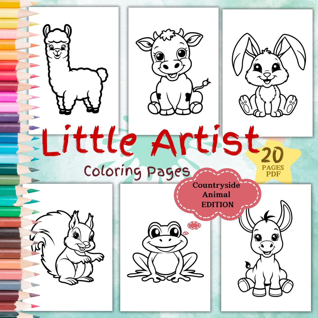 20 Countryside Coloring Pages for Kids | Farm Coloring Pages | Kids ...