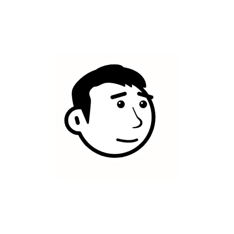 Custom Minimalist Digital Notion Avatar Avatar for Your Social Media - Etsy