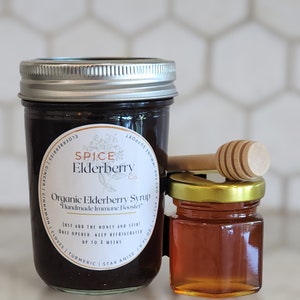 Organic Elderberry Syrup! - Etsy