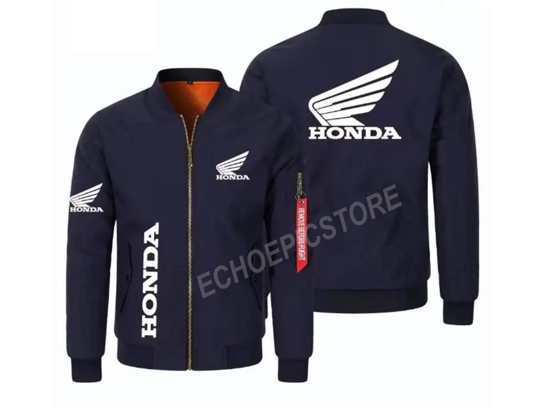 Honda Racing Soft Shell Motorcycle Jacket: Motogp Biker Style - Etsy