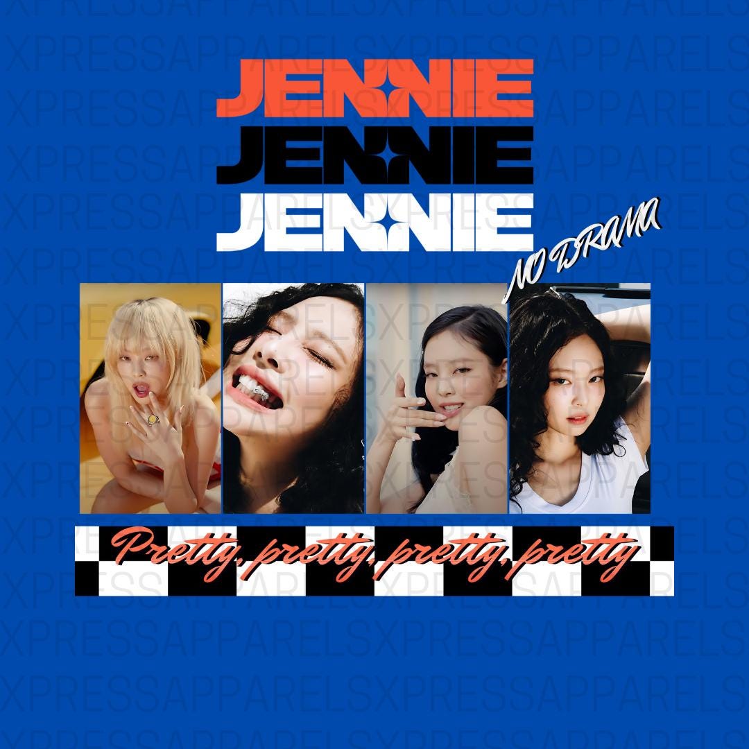 Jennie Mantra | Cozy APT Digital Download | Jennie Blackpink | Aesthetic Kpop Room Decor ...
