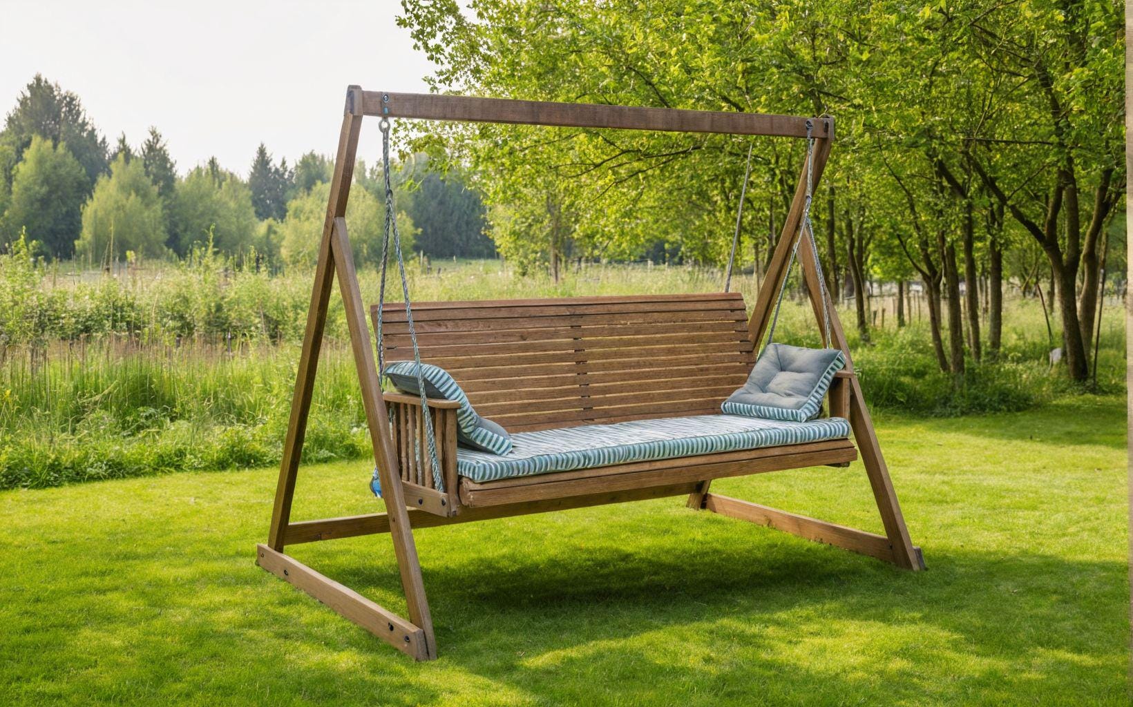 Garden Swing Building Plans - DIY Garden Pergola Plans | Step by Step ...