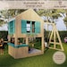 TRIANGLE PLAYHOUSE PLAN. Playhouse Plans for Kids, Architecture Wooden ...