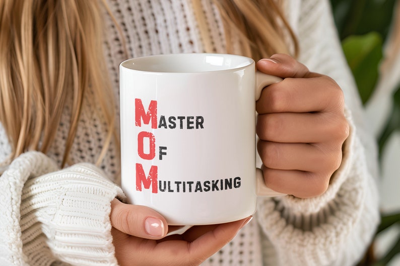 M.O.M. Master of Multitasking Acronym Gift Mug for Mother's Day - Etsy