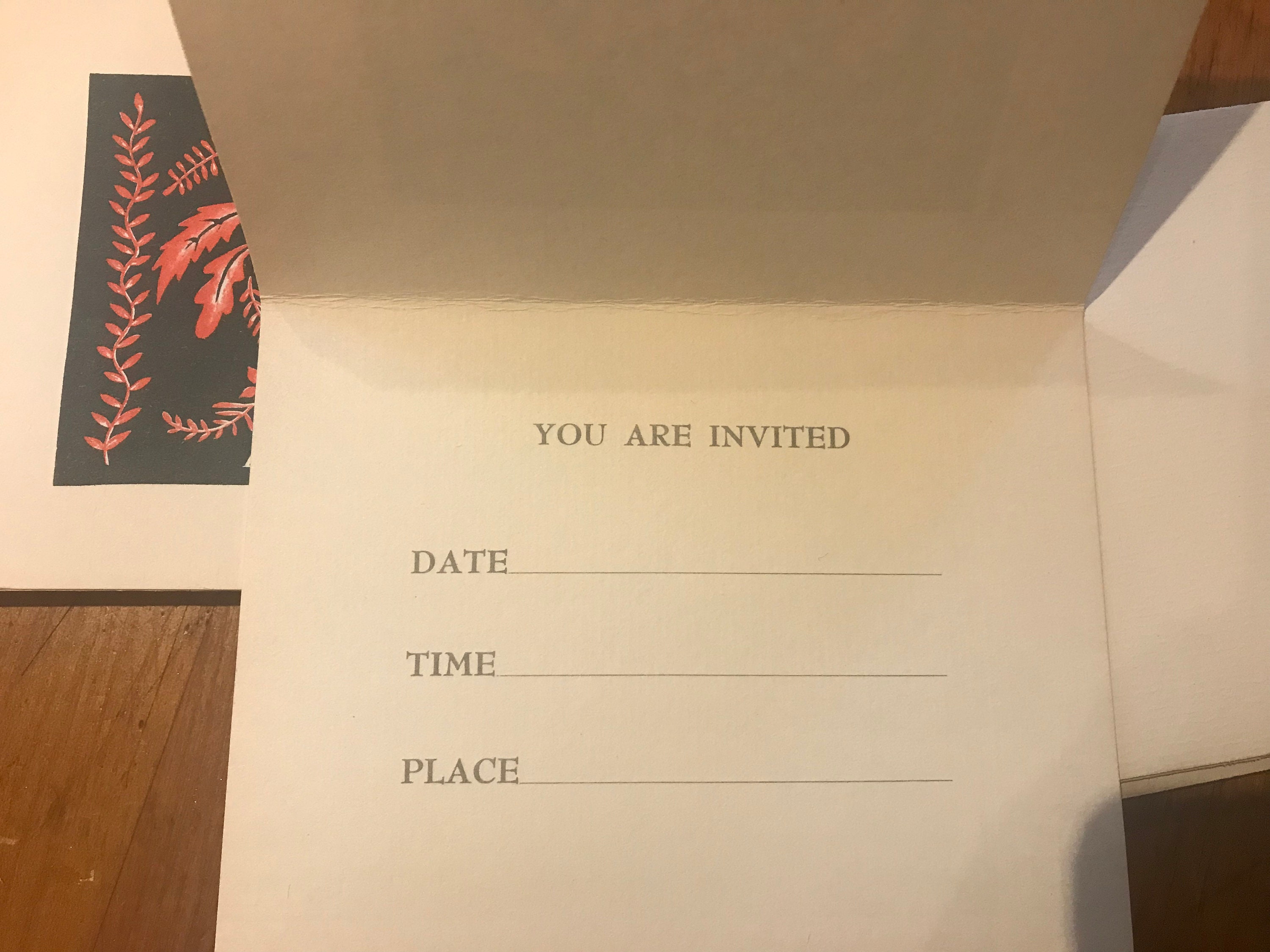 Vintage Eleanor Finch Invitations, Colonial, Theorem Stencil Painting ...