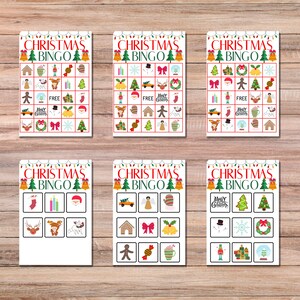 Christmas Bingo Game, Xmas Printable Bingo Cards, Hallmark Movie Bingo ...
