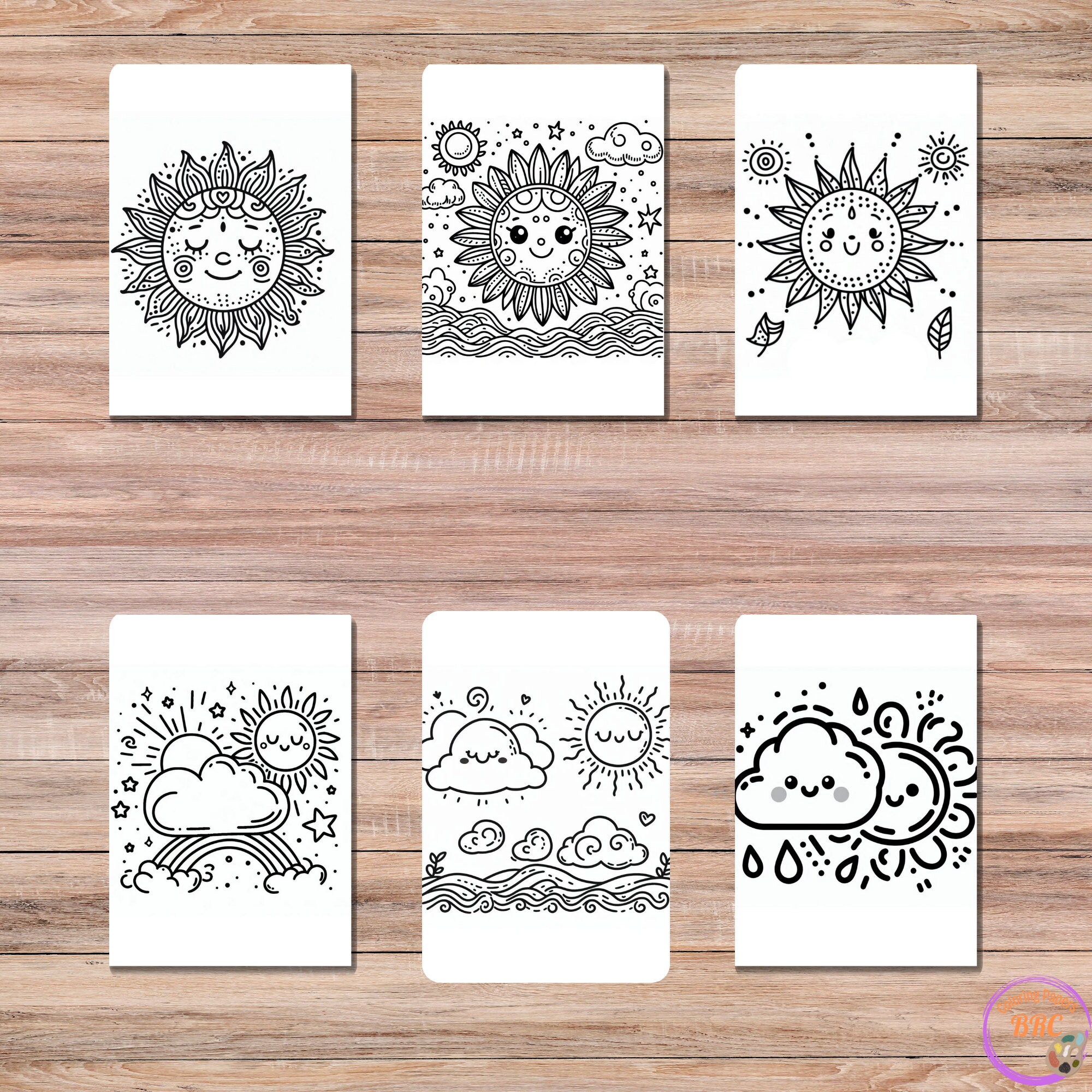 Printable Sunshine Coloring Pages, for Kids Activity, Presschool ...