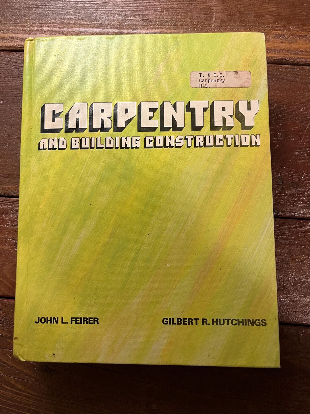 Vintage Carpentry & Building Construction Textbook - Etsy