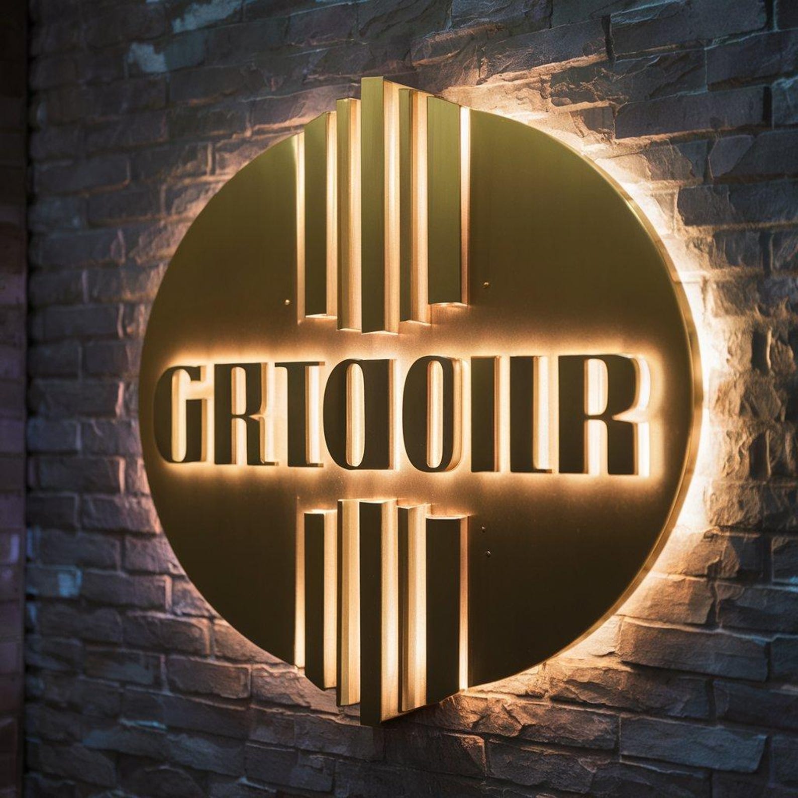 3D Acrylic Sign Custom Backlit Sign 3D Logo Sign Metal Signs Laser Cut ...