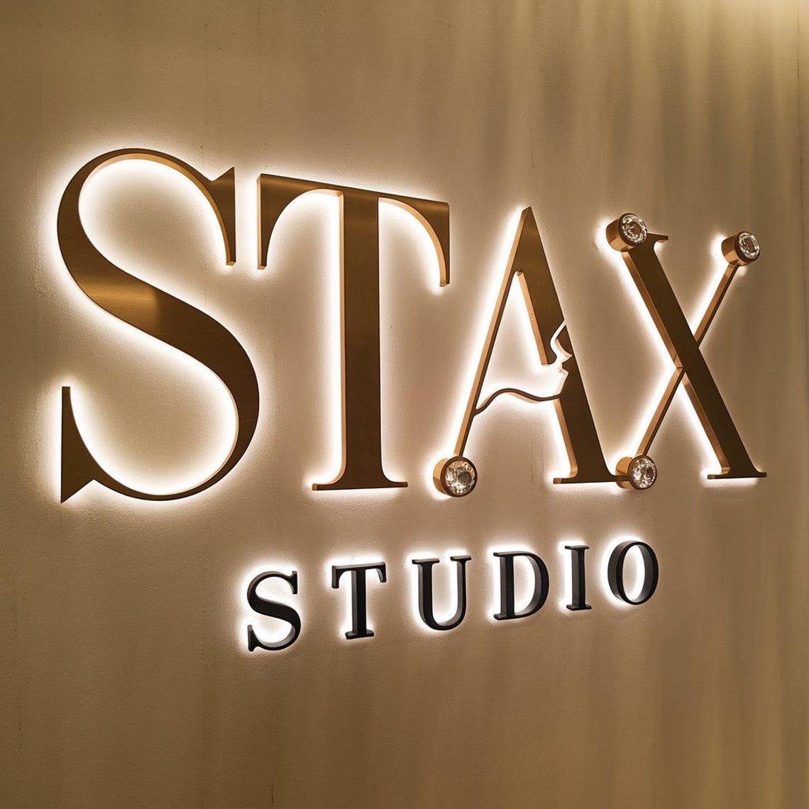 Custom Backlit Sign Backlit Business Sign Laser Cut Sign Metal Sign ...