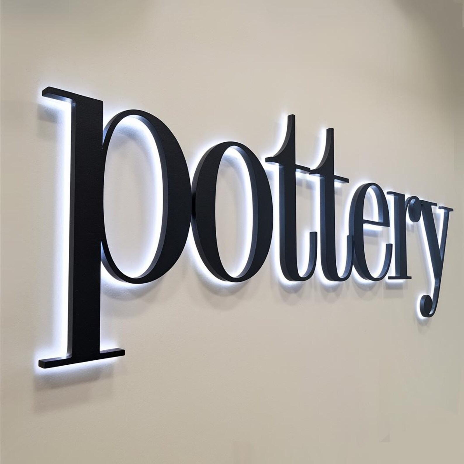 Custom Backlit Sign Backlit Business Sign Laser Cut Sign Metal Sign ...