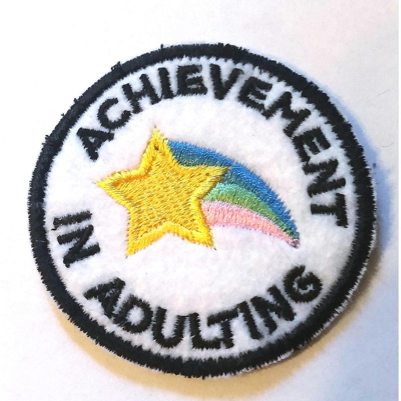 Adulting Merit Badge - Etsy