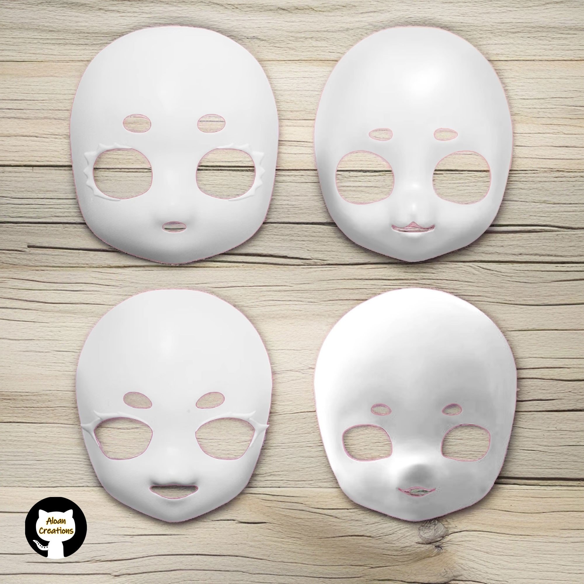 Fursuit Kig Head Base Mask, 3D Printed Fursuit Mask Base, Furry Mask ...