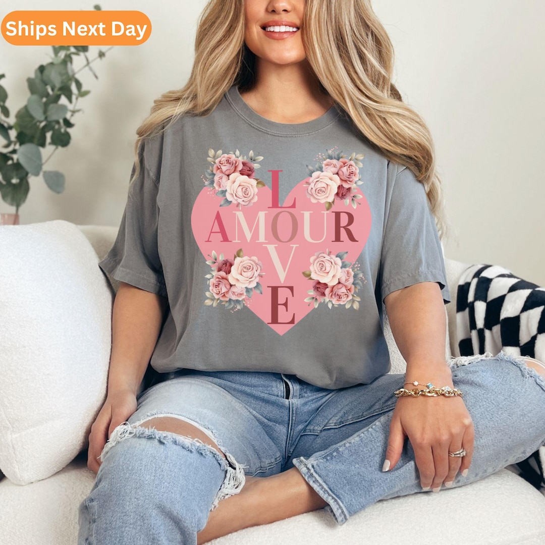 Love Shirt, Love Gift, Valentine's Day Gift, Trendy Shirt, Aesthetic ...