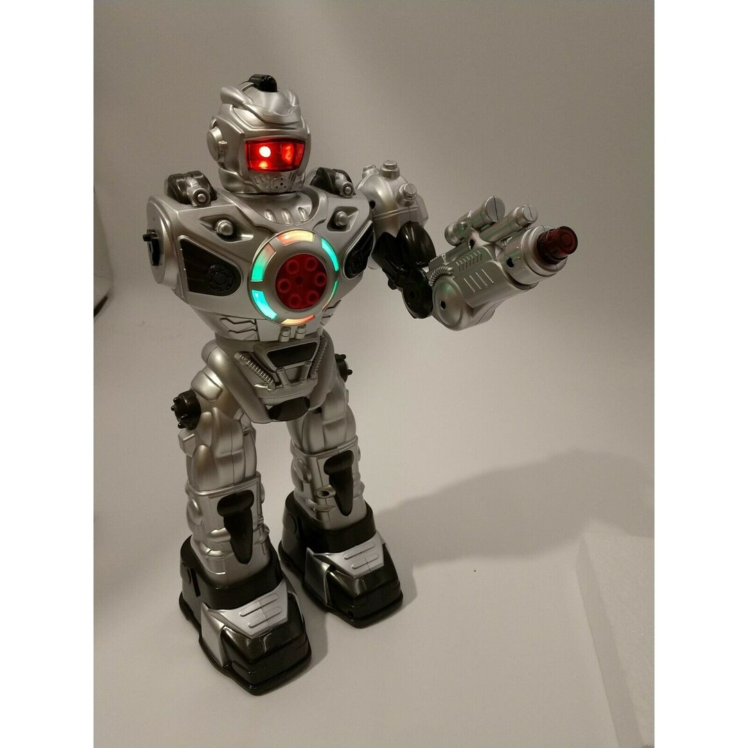 Think Gizmos Robot Lights up Sound AS-IS for PARTS Crafts Missing Arm ...