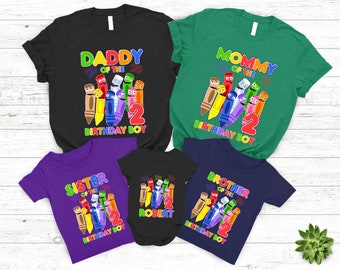 Color Crew Birthday - Etsy