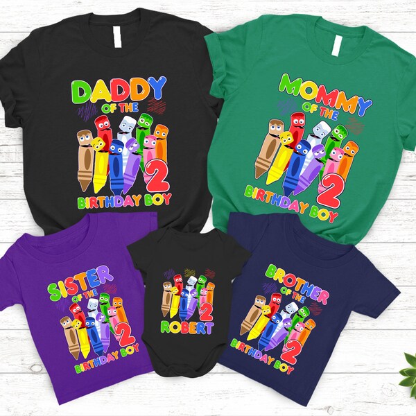 Color Crew Birthday - Etsy