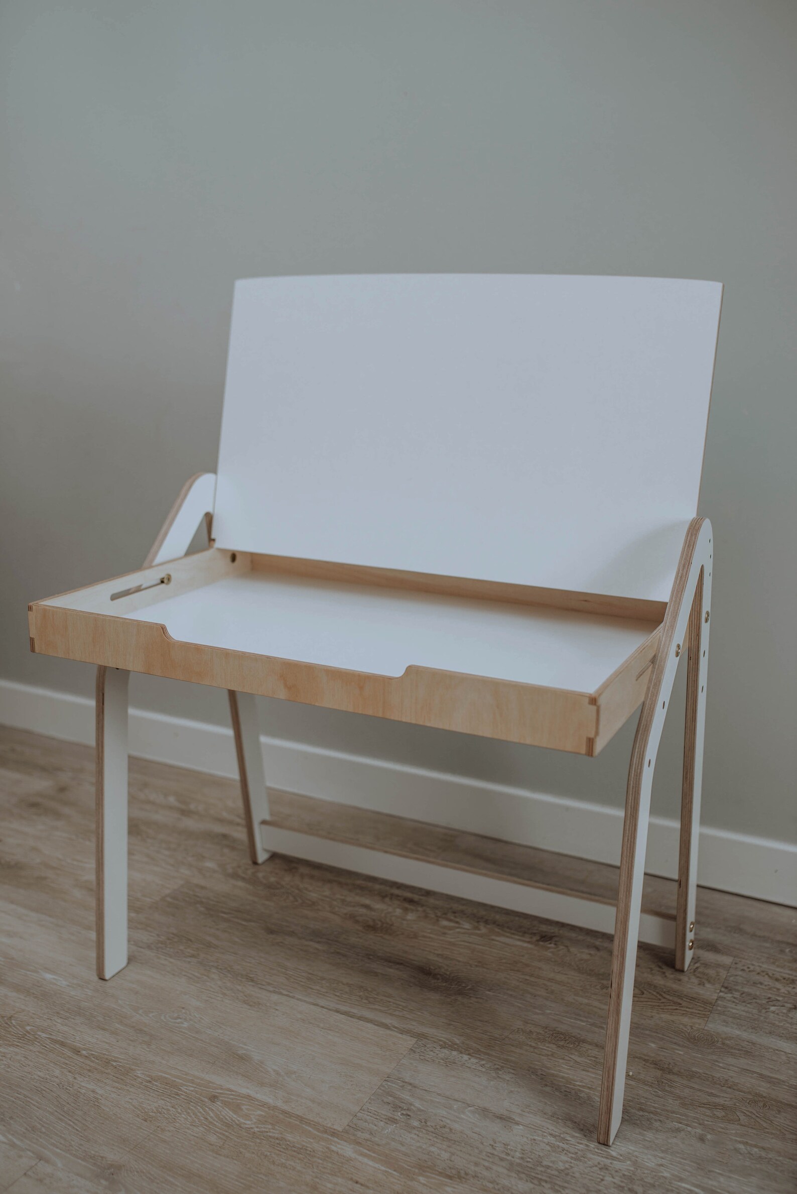 Playroom Table Set/wooden Table/table With Bookshelf/montessori Kids ...