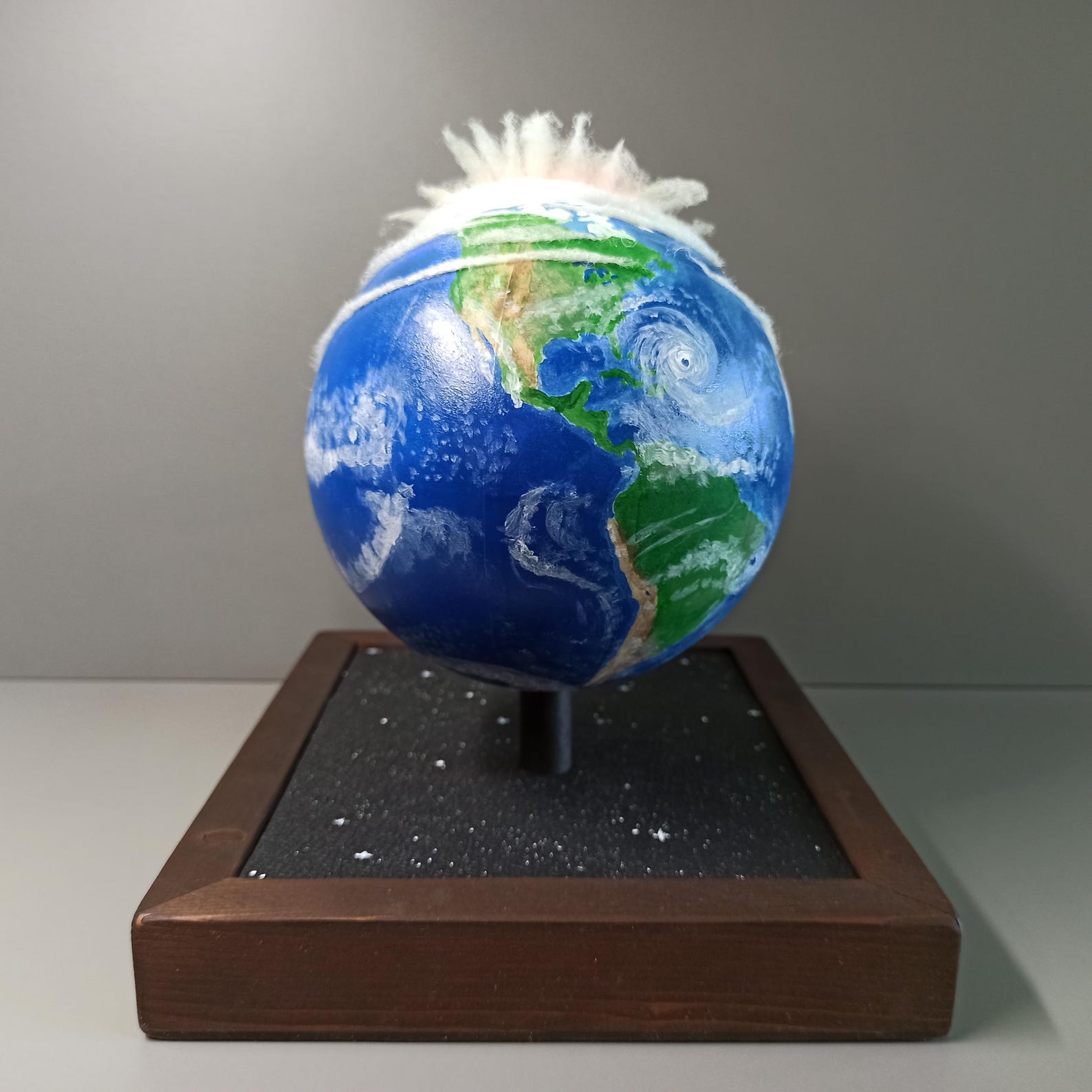 Asteroid Impact Diorama, Armageddon Miniature - Etsy