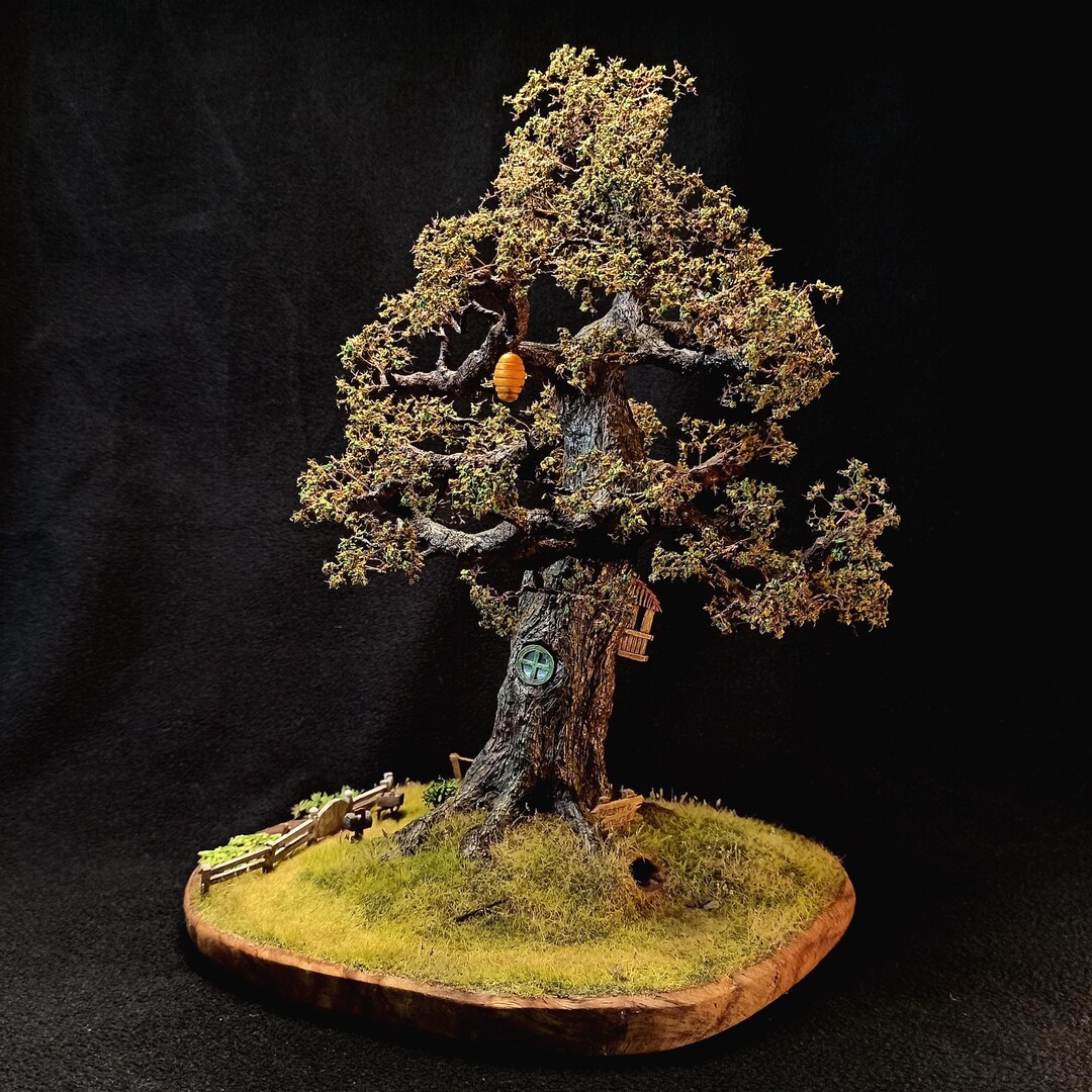 Winnie the Pooh's Rabbit's House Diorama - Etsy