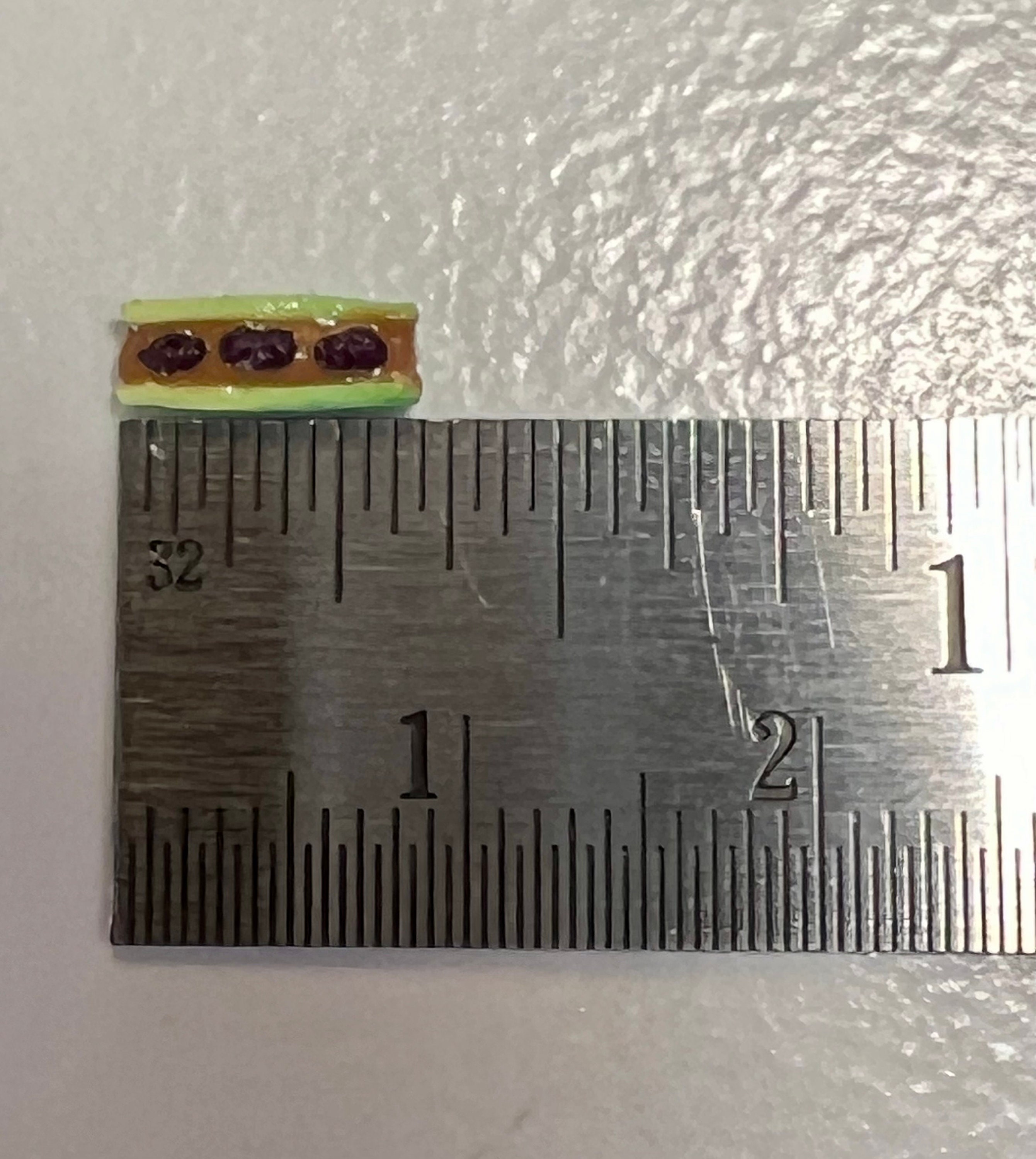 Miniature Ants on a Log Celery Sticks 1:12 Scale - Etsy