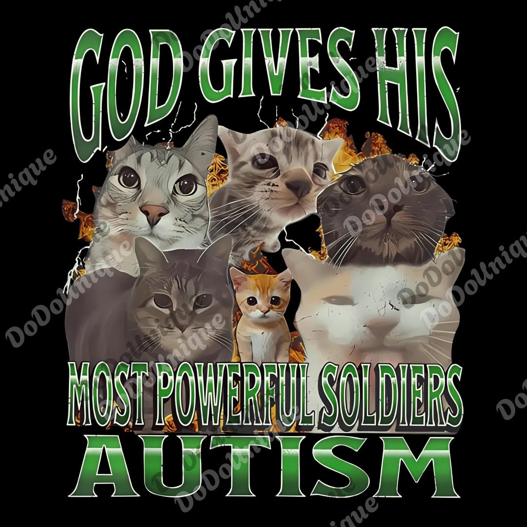 God Gives His Most Powerful Soldiers Autism Png, Autism Awareness Png ...