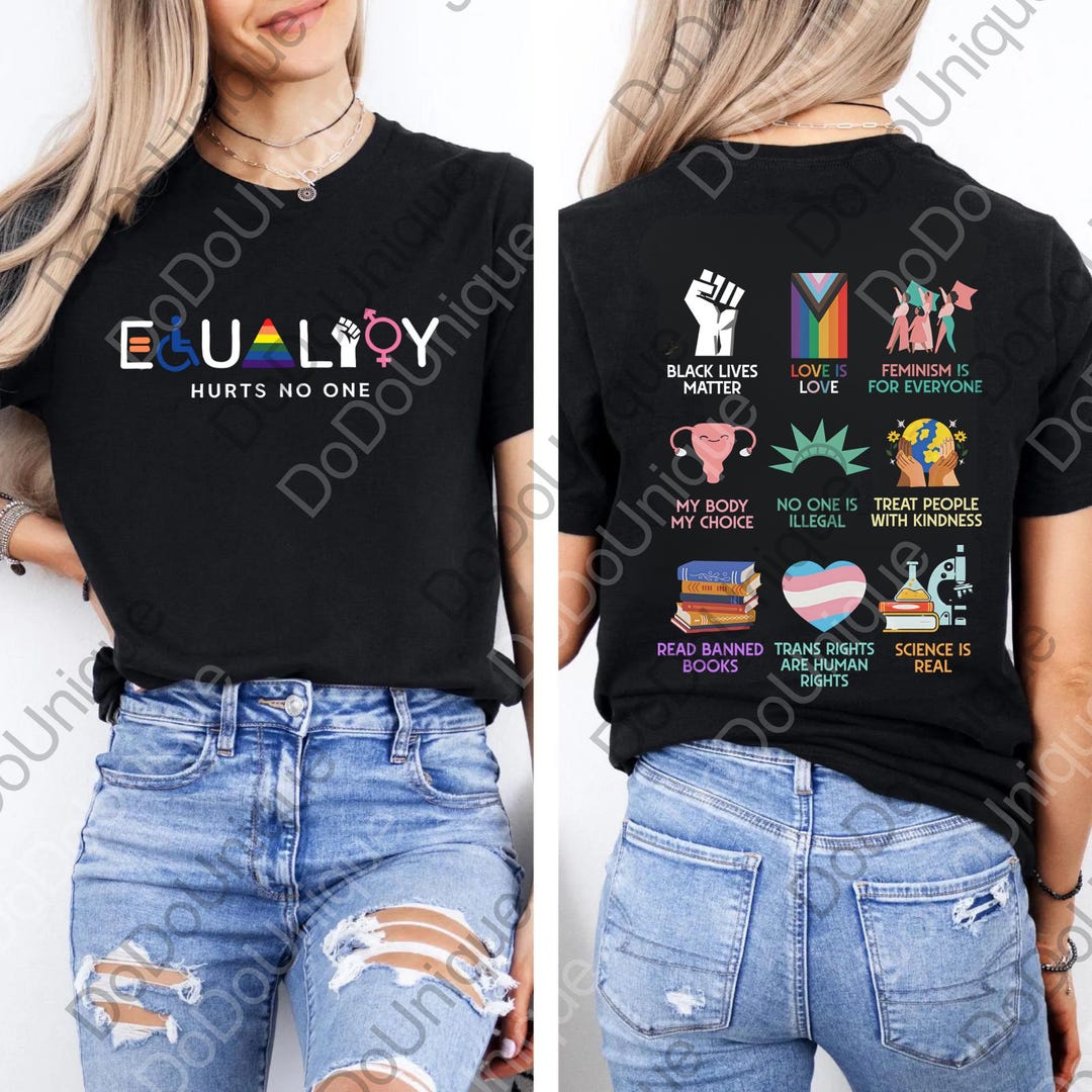 Equality Hurts No One Png, Raise Kind Humans Digital, Human Rights Png ...