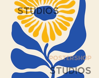 A3 Flower Poster Download & Print - Etsy