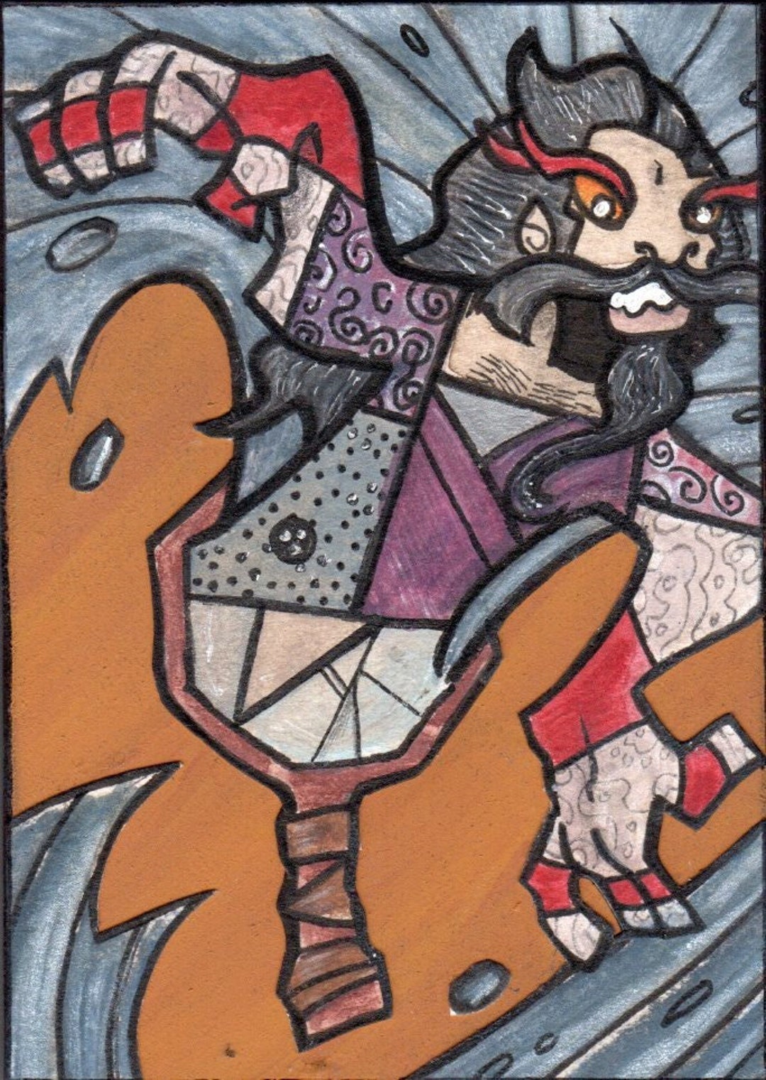 Storyblock - the Crooked God - Etsy