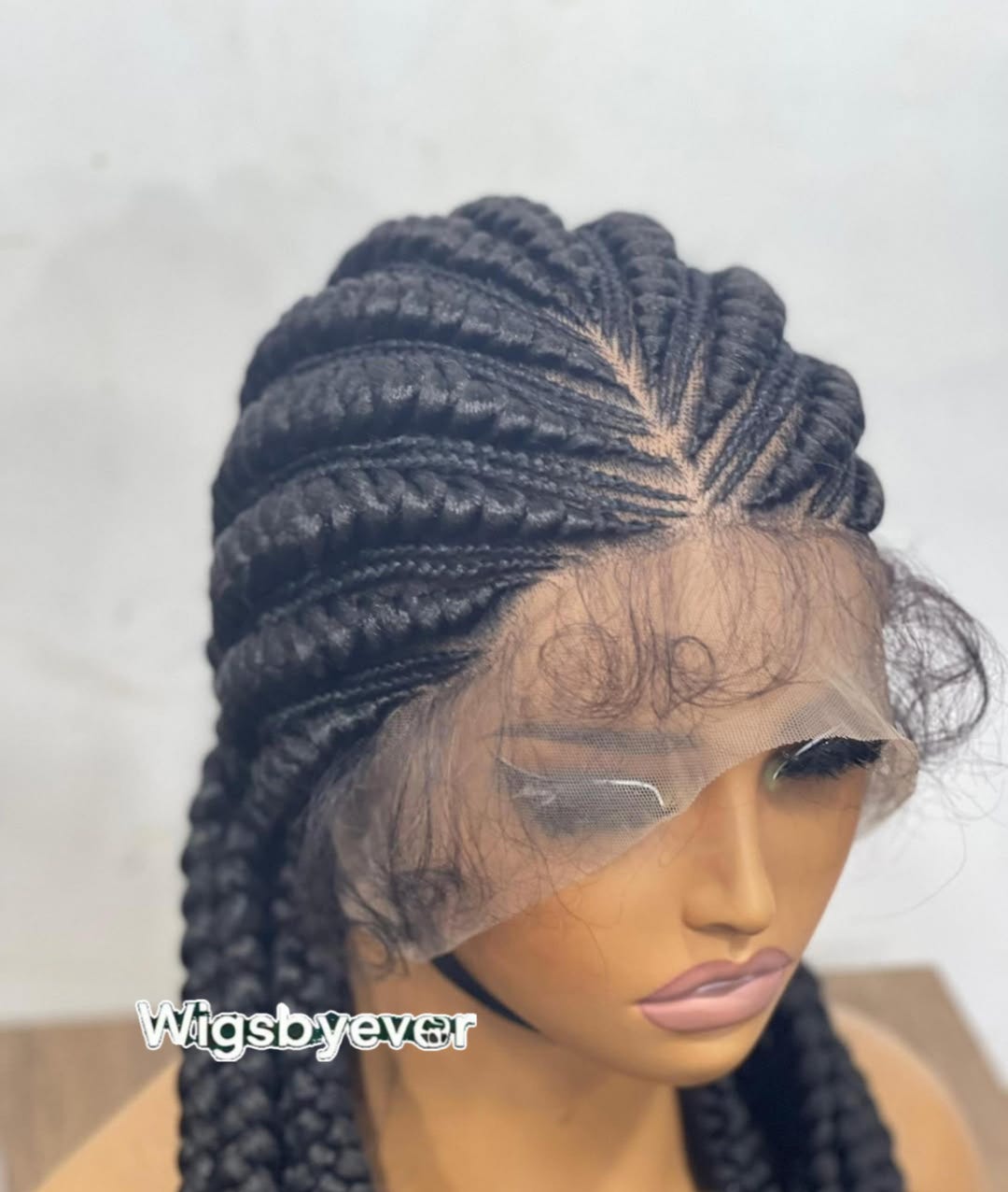 Beaded Braid Wig: Sleek Protective Hairstyle for Alopecia - Etsy
