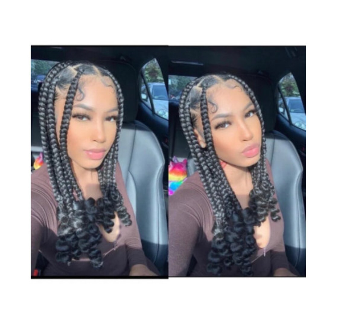 Braided Wig. Corn Row Braids Wig for Black Women.gift for Women ...