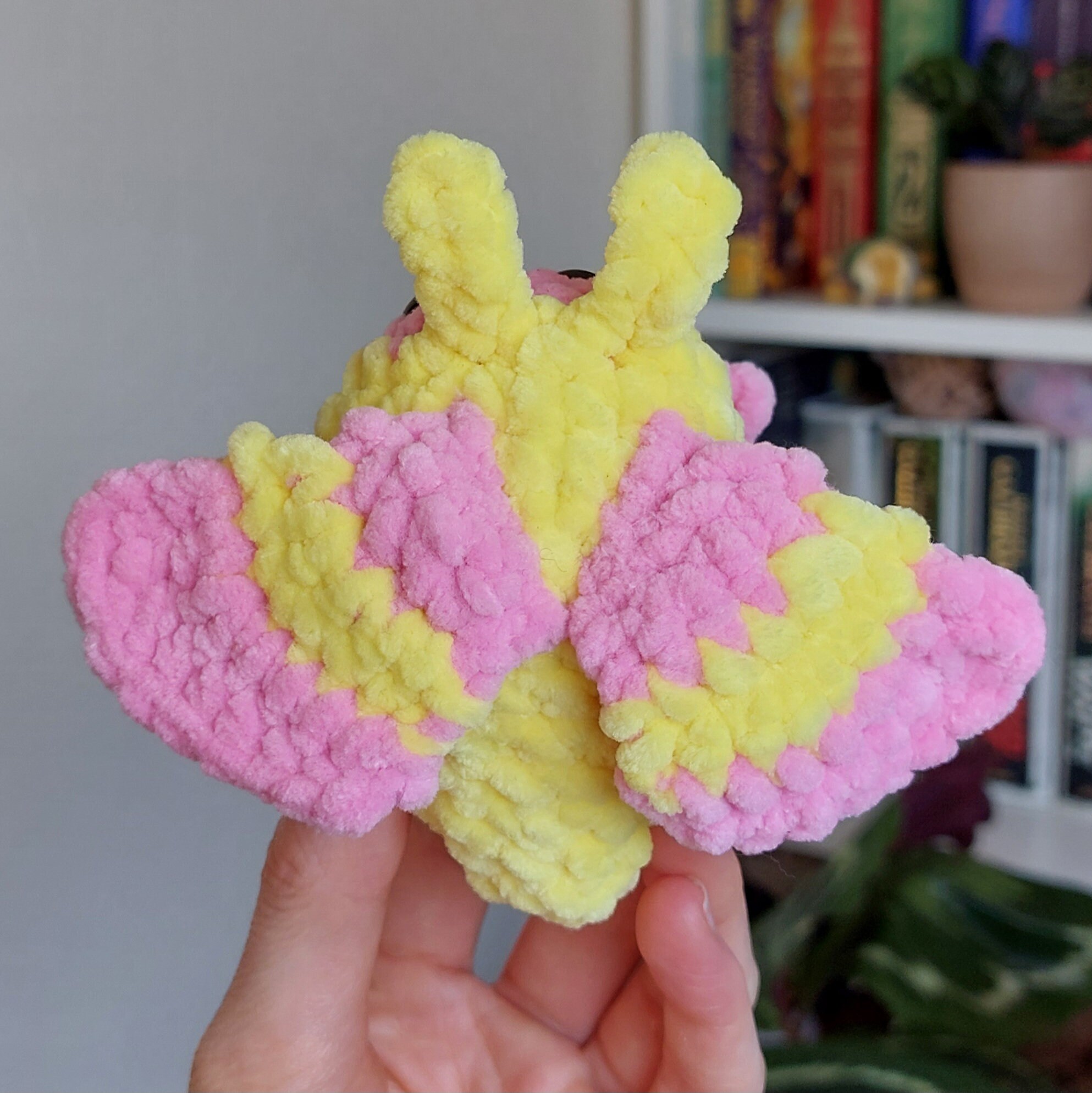 PATTERN Margot the Mini Moth Amigurumi Moth Insect Bug Pattern Crochet ...