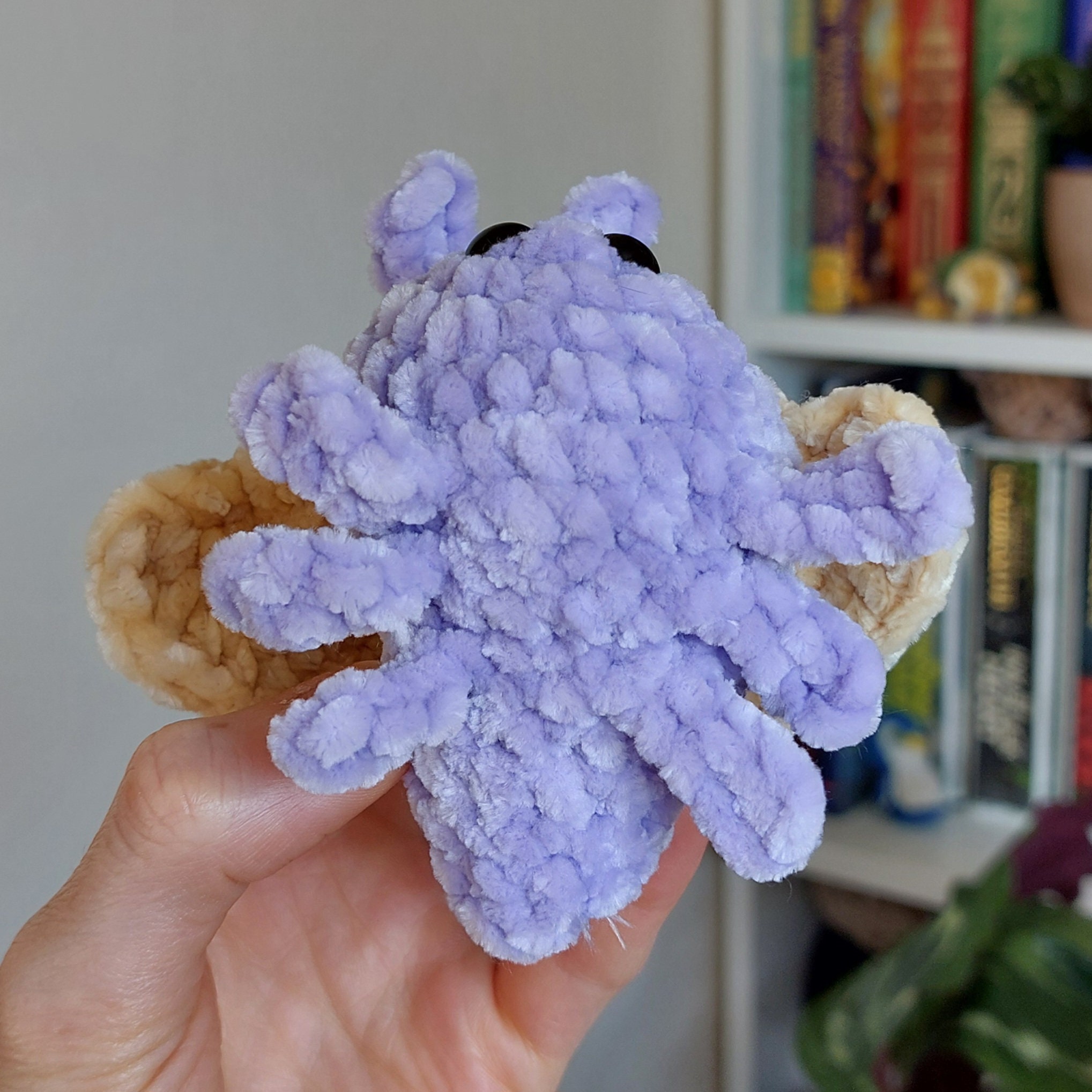 PATTERN Margot the Mini Moth - Amigurumi Moth Insect Bug Pattern ...