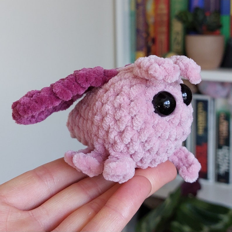 PATTERN Margot the Mini Moth - Amigurumi Moth Insect Bug Pattern ...