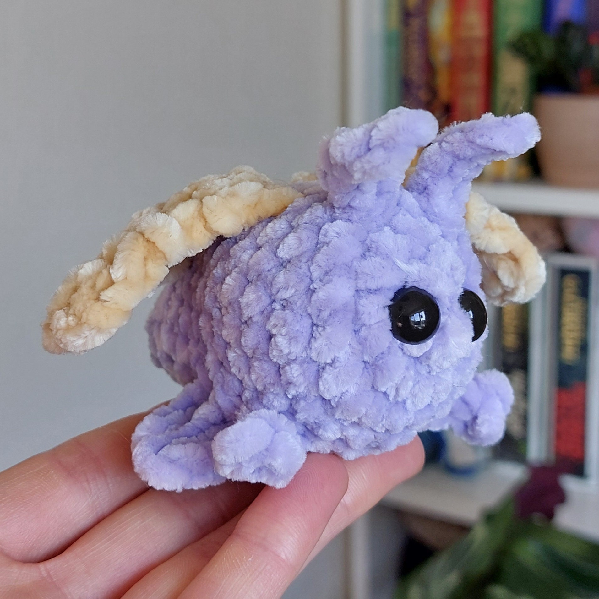 PATTERN Margot the Mini Moth - Amigurumi Moth Insect Bug Pattern ...
