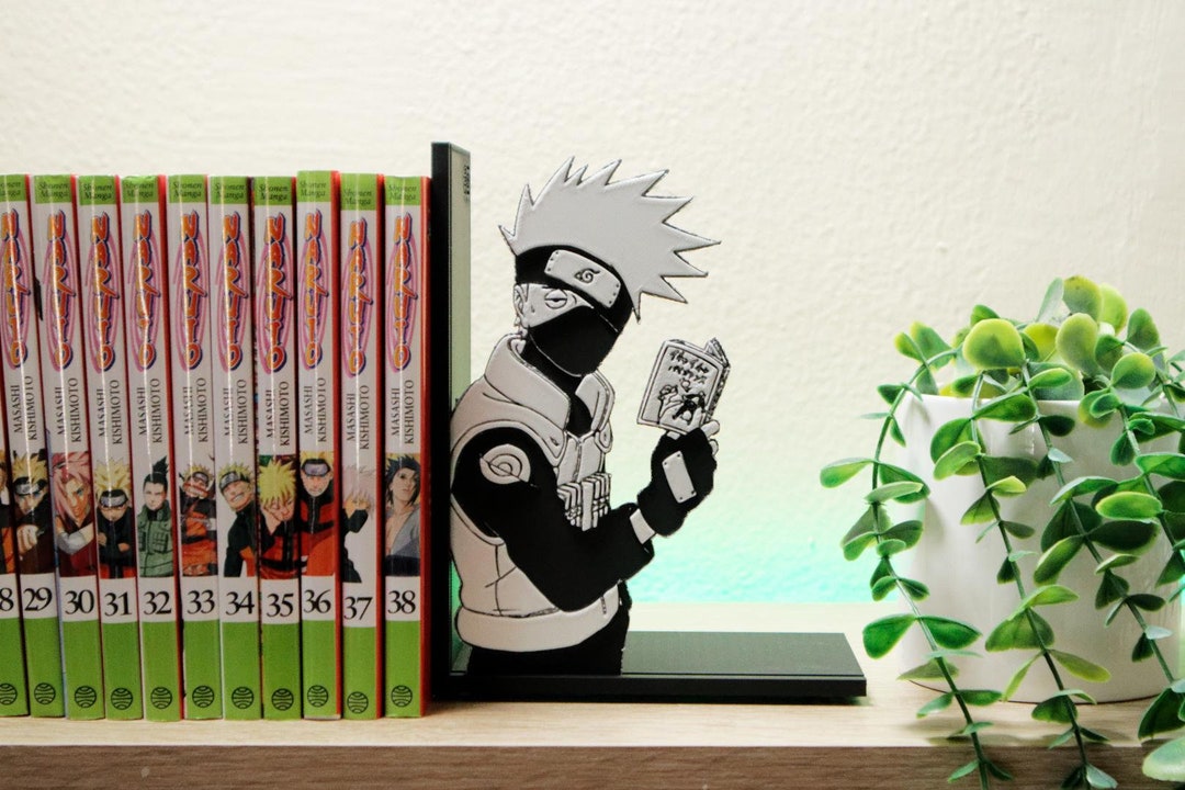 Kakashi Hatake Bookends Naruto Decoration Naruto Gift Anime and Manga ...