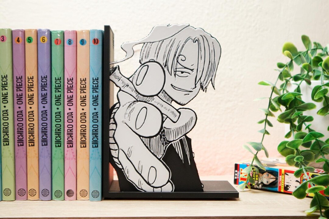 Sanji Bookends One Piece Decor One Piece Gift Anime & Manga Gift One ...