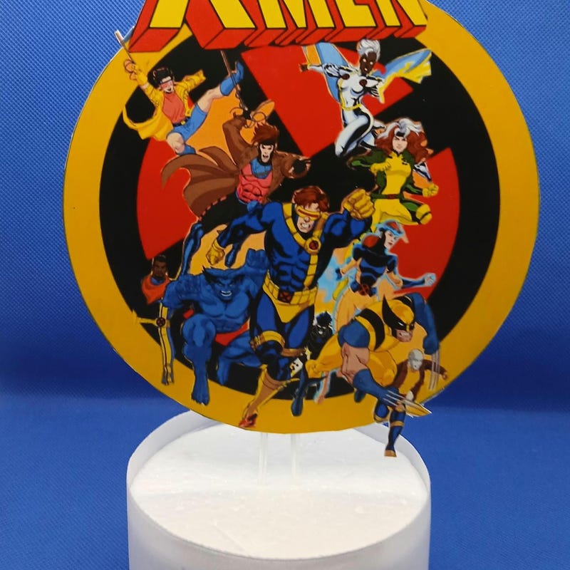 Xmen Birthday Cake Topper - Etsy