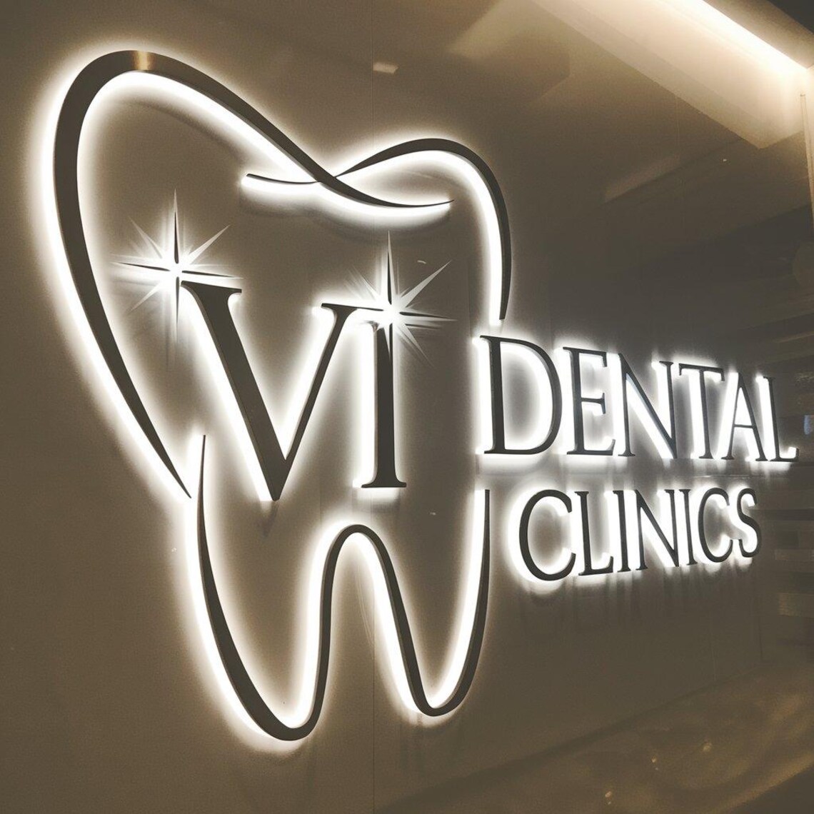 Led Backlit Signage, Custom Led Logo Sign, 3D Design Custom Logo Sign ...