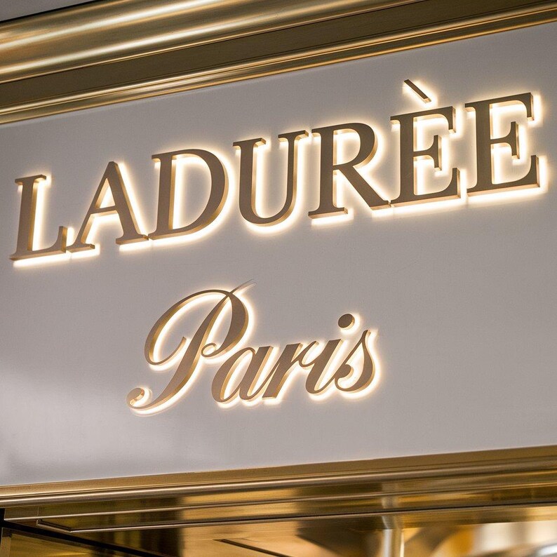 Led Backlit Signage, Custom Led Logo Sign, 3D Design Custom Logo Sign ...