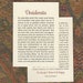 6 Desiderata Pocket Cards | Desiderata Wallet Cards | Desiderata Cards ...