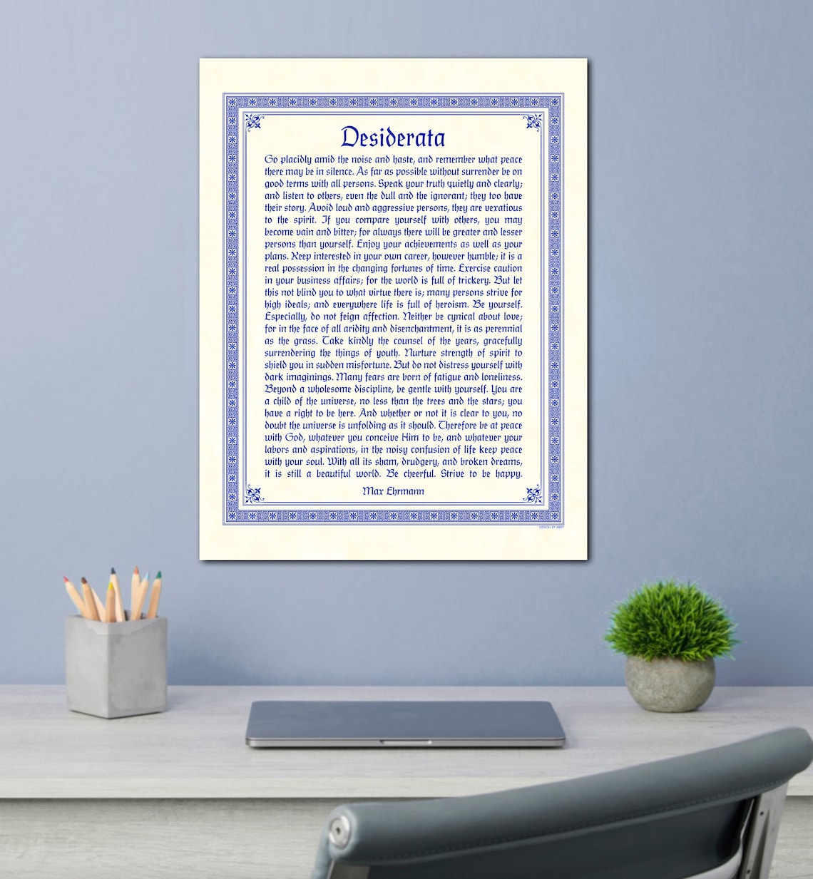 Desiderata Printable | Desiderata Poem | Desiderata Print | Desiderata ...