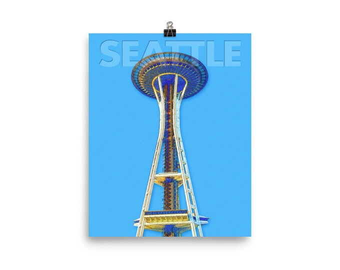 The Space Needle - Architectural Print - Etsy Canada