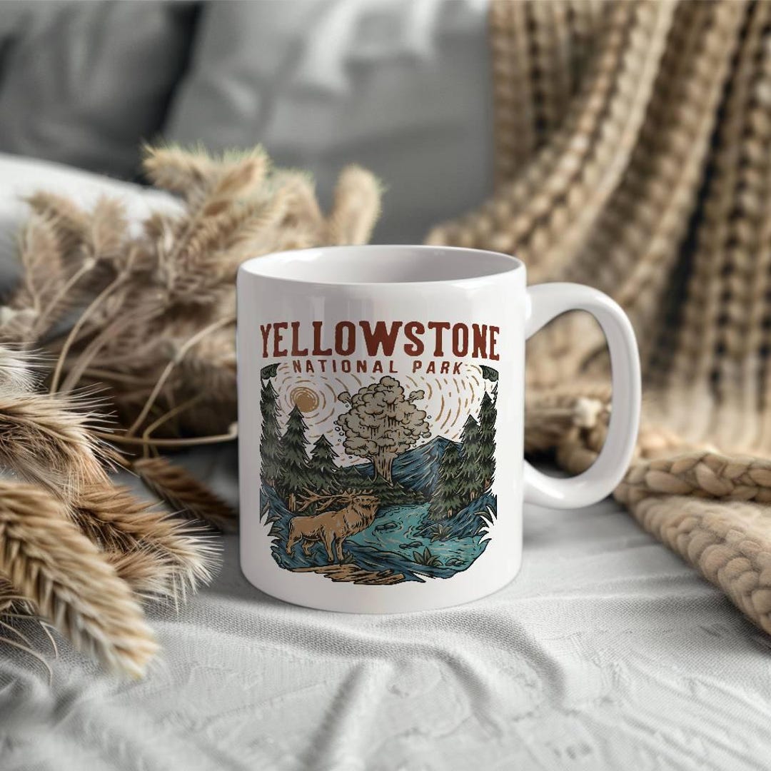 Yellowstone Mug - Rustic & Bold Coffee Cup for Fans of the Popular TV ...