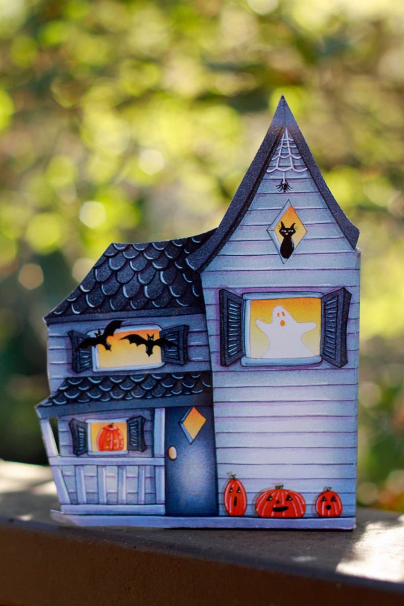 Haunted House HALLOWEEN CANDY BOX | Halloween Candy Box | Classroom ...