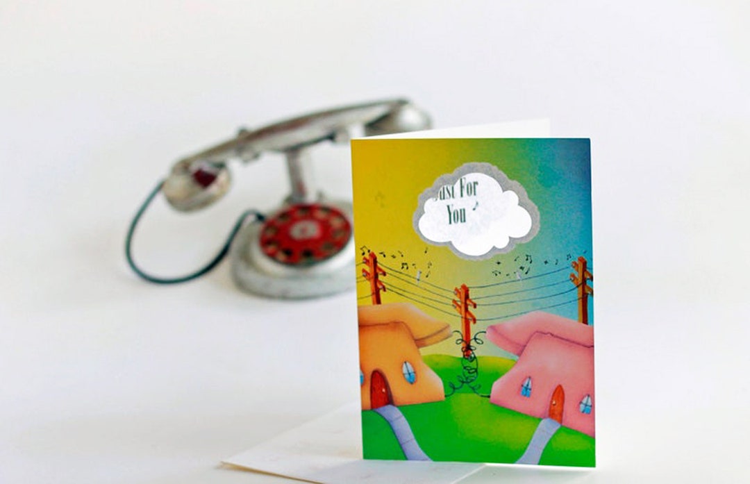 Call Me Anytime Greeting Card: Phone Home Gift Certificate - Etsy