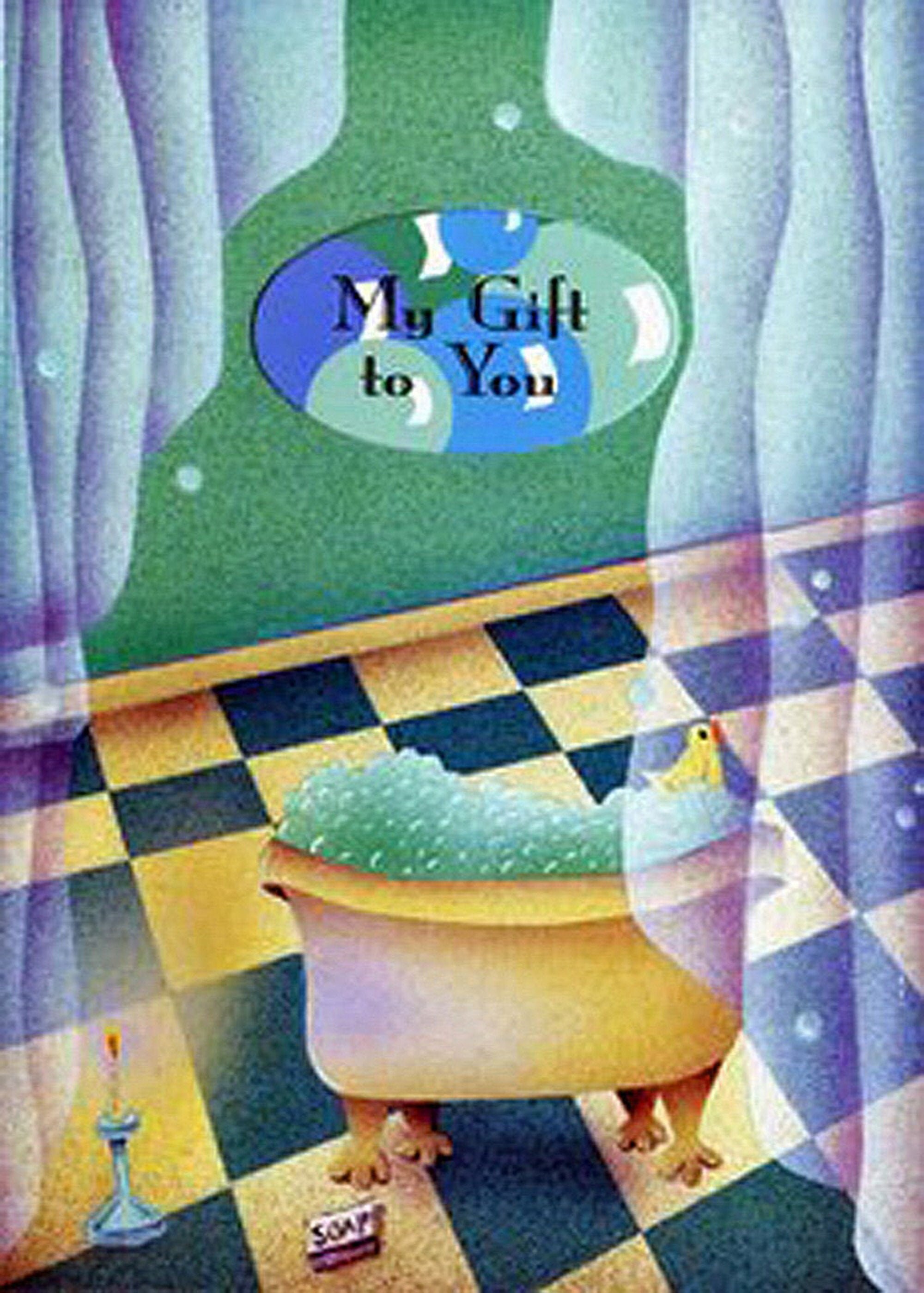 Champagne Bubble Bath Gift Card: Romantic Love Certificate - Etsy